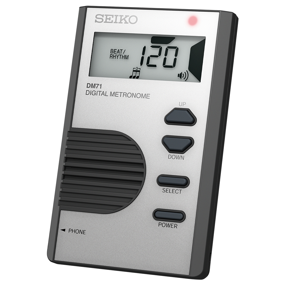 Seiko Pocket-Sized Digital Metronome | Seiko Clocks | The Official UK ...