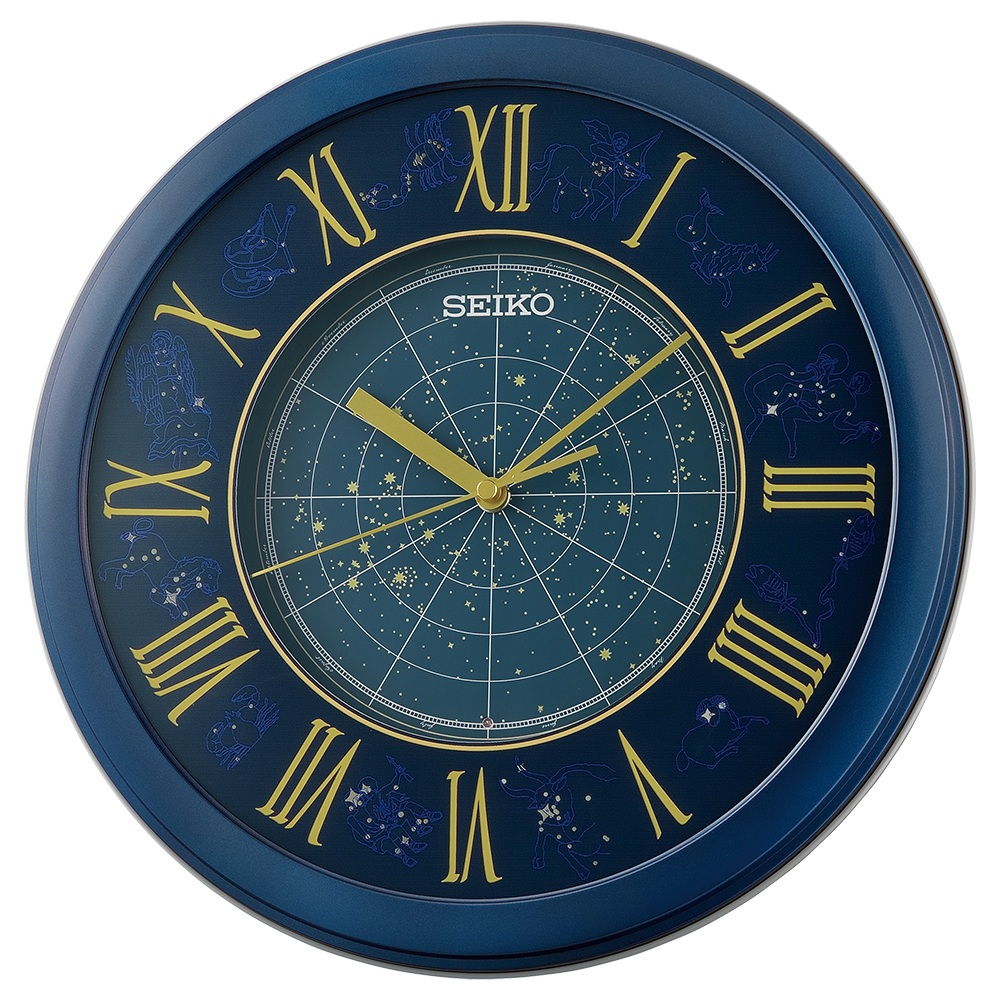 Seiko Retro Navy Constellation Wall Clock | Seiko Clocks | The Official ...