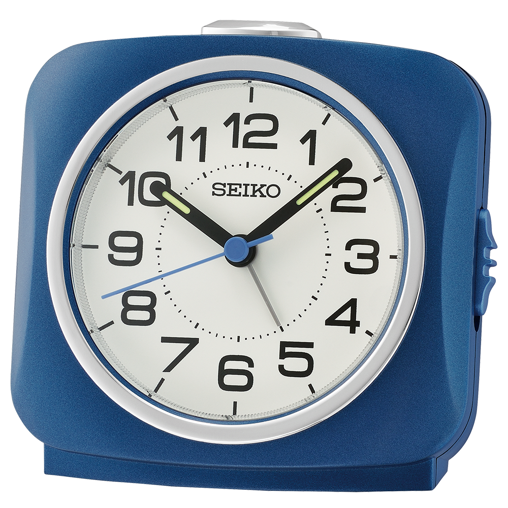 Seiko Retro Blue Beep Alarm Clock | Seiko Clocks | The Official UK ...