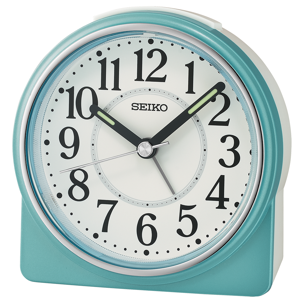 Seiko Timeless Blue Luminous Beep Alarm Clock | Seiko Clocks | The ...