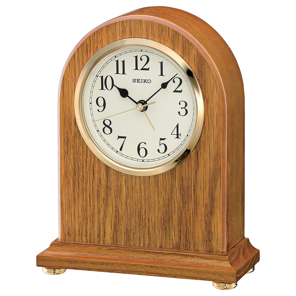 Seiko Traditional Wooden Beep Alarm Mantel Clock | Seiko Clocks | The ...