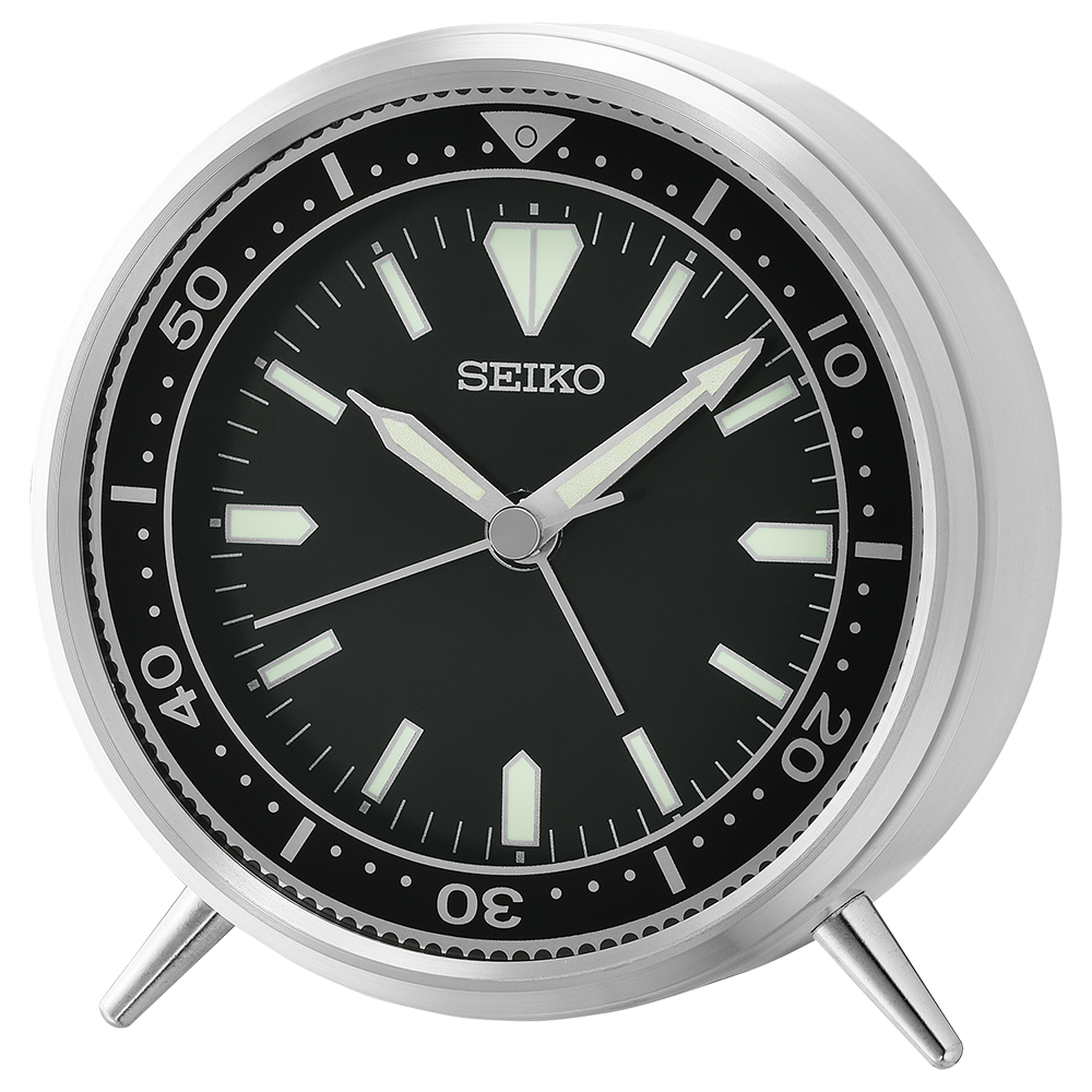 Seiko Timeless Diver's Inspired Beep Alarm Clock | Seiko Clocks | The ...