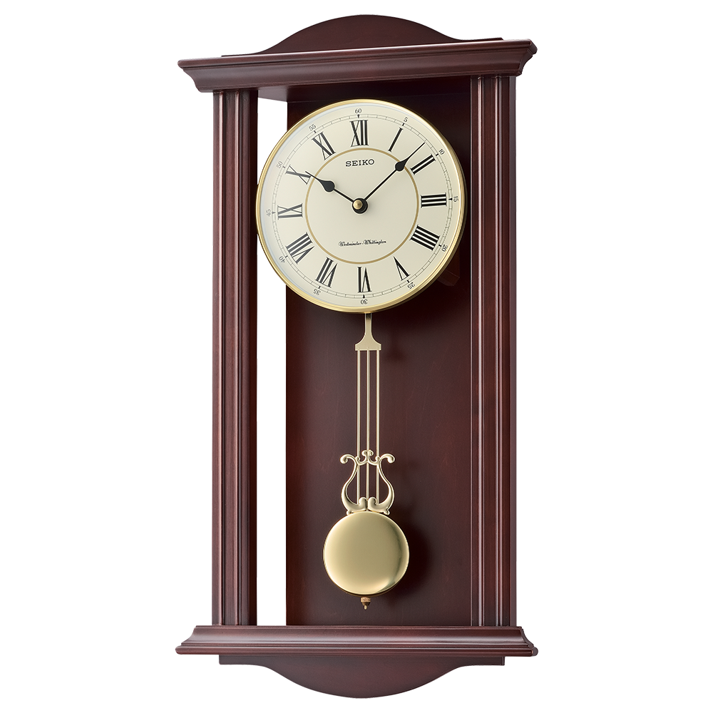 Seiko Traditional Maple Veneer Dual Chime Wall Clock | Seiko Clocks ...