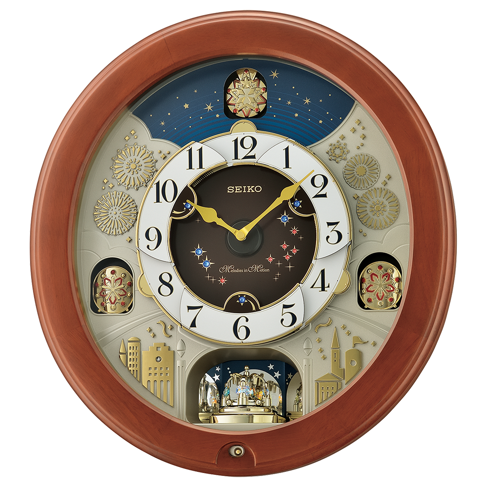 Seiko Melodies in Motion Westminster Chime Wall Clock | Seiko Clocks ...