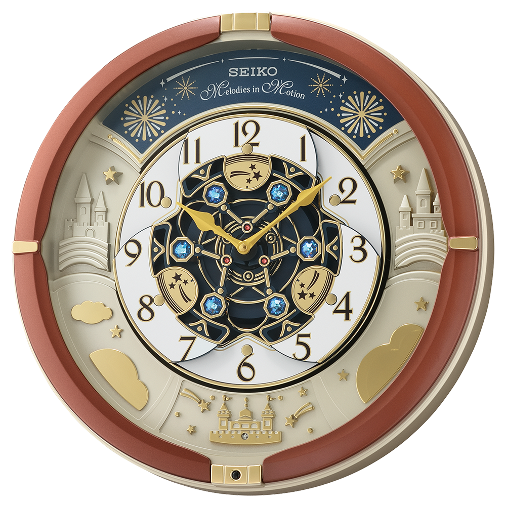 Seiko Melodies in Motion Rotating Pendulum Wall Clock | Seiko Clocks ...