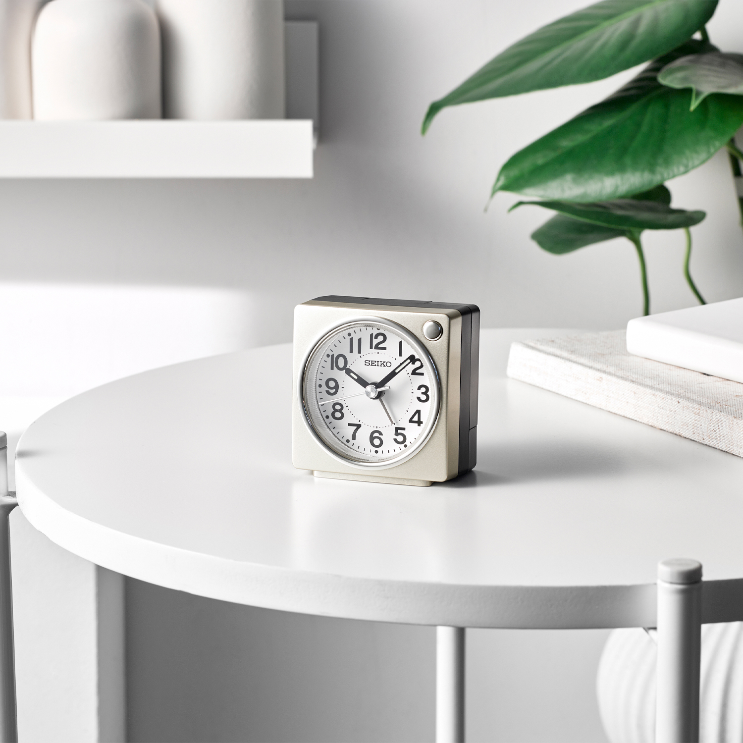 Seiko Retro Gold colour "Quiet Sweep" Alarm Clock | Seiko Clocks ...
