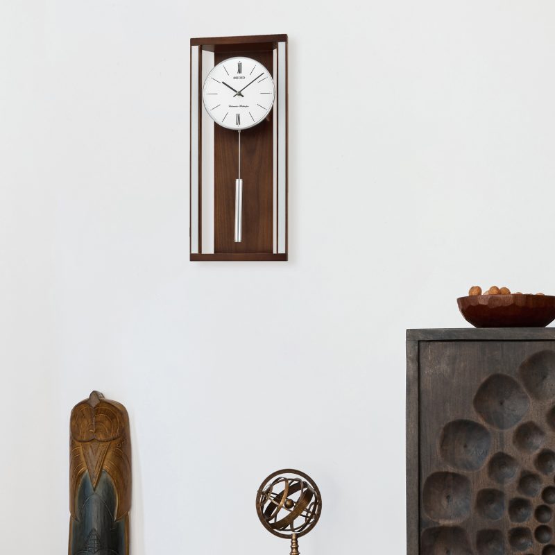 Seiko Timeless Dark Brown Dual Chime Wall Clock | Seiko Clocks Official ...