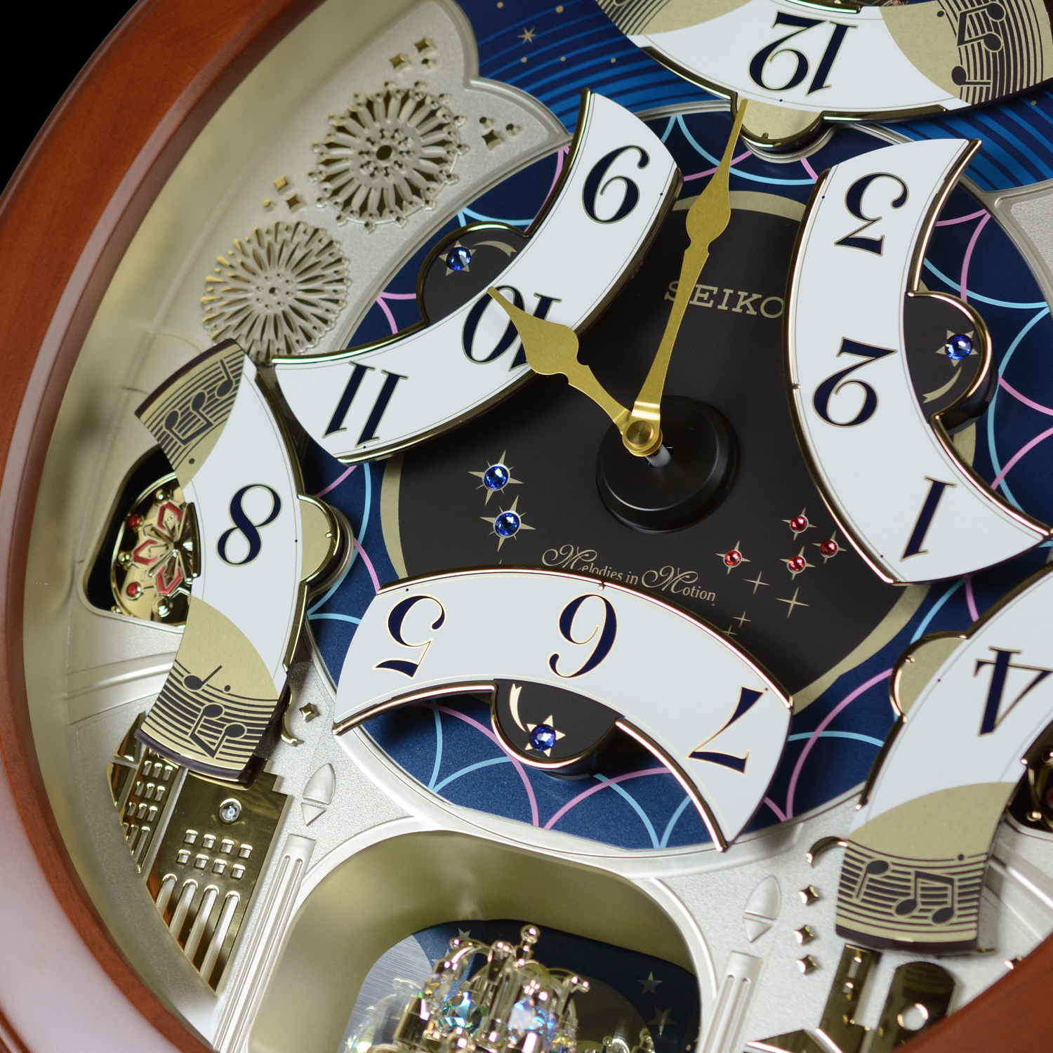 Seiko Melodies in Motion Westminster Chime Wall Clock | Seiko Clocks ...