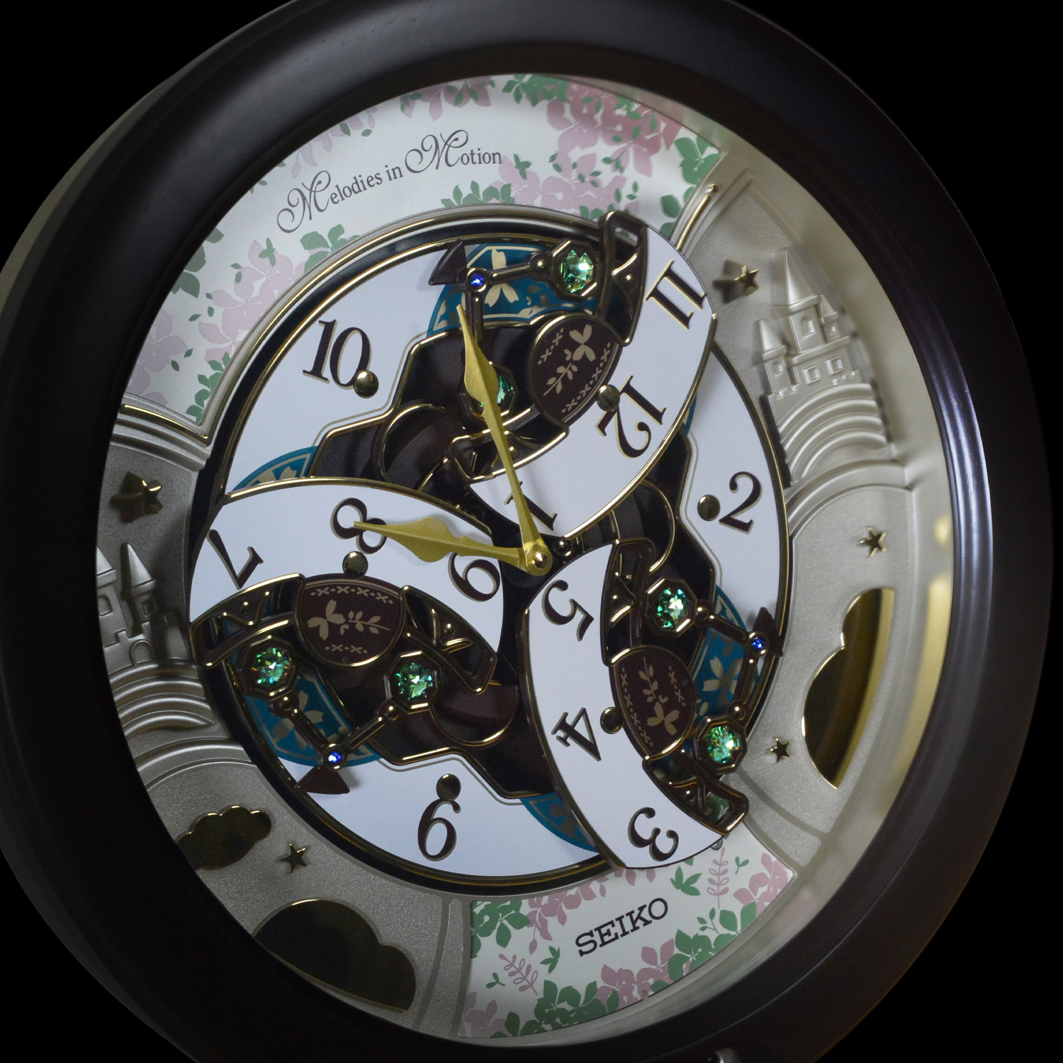 Seiko Melodies in Motion "30 Melodies" Wall Clock | Seiko Clocks | The ...