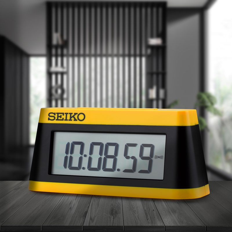 Seiko Sports Selectable Alarm Clock | Seiko Clocks Official UK Online Store