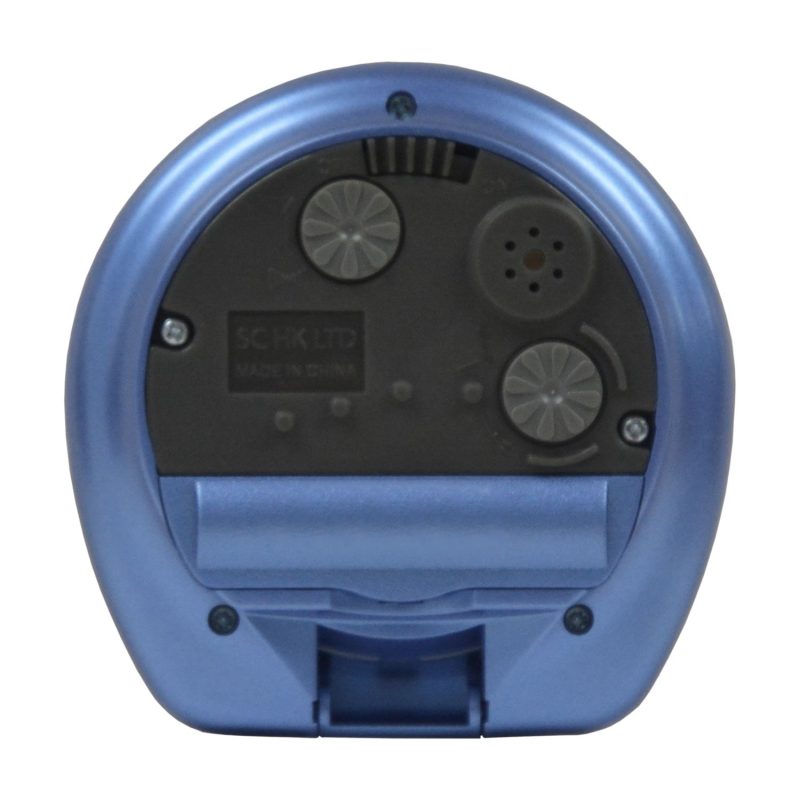 Seiko Timeless Metallic Blue Ascending Beep Travel Alarm Clock | Seiko ...