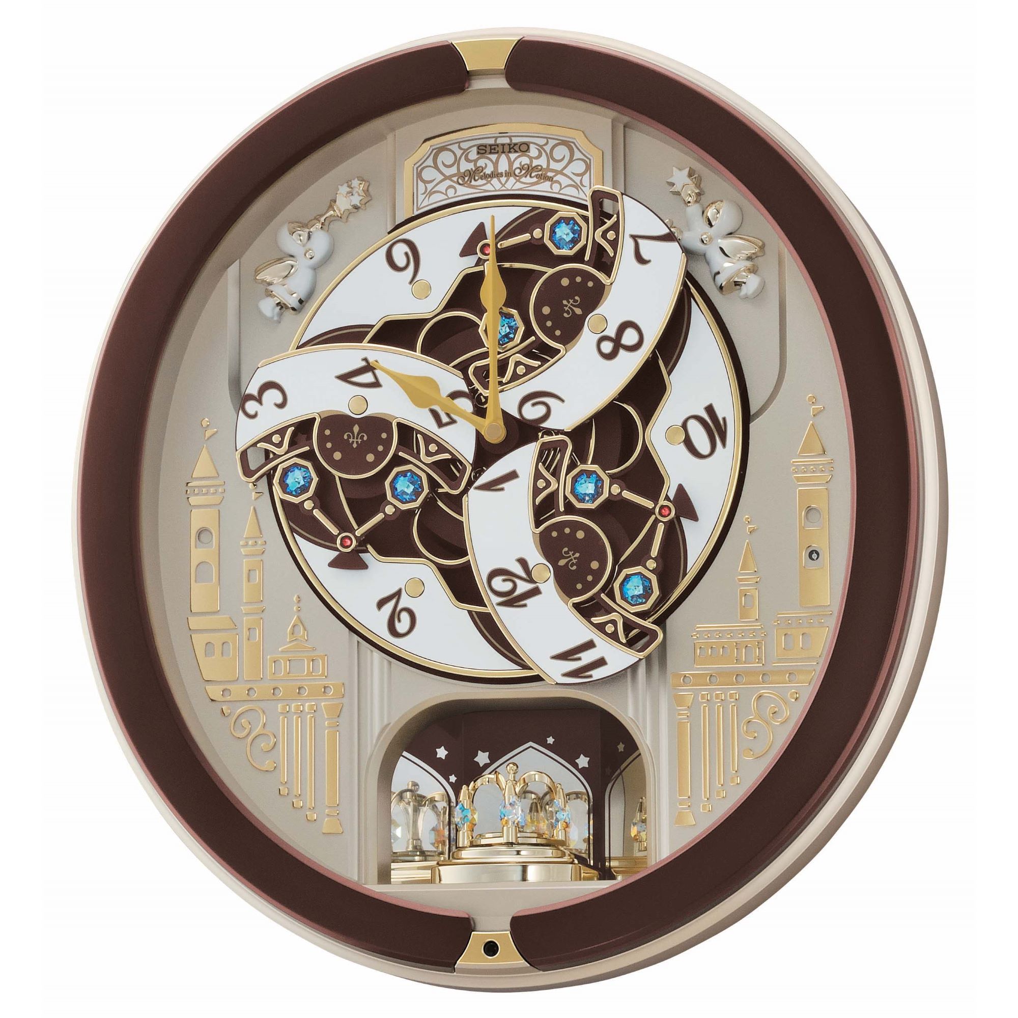 Seiko Melodies in Motion Rotating Pendulum Wall Clock | Seiko Clocks ...