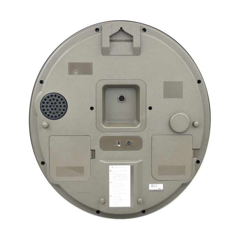 Seiko Melodies in Motion Metallic Silver Rotating Pendulum Wall Clock ...