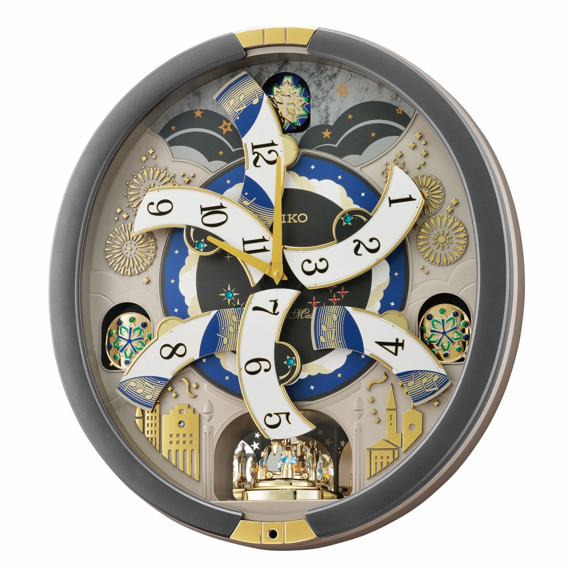 Seiko Melodies in Motion "30 Melodies" Wall Clock | Seiko Clocks | The ...