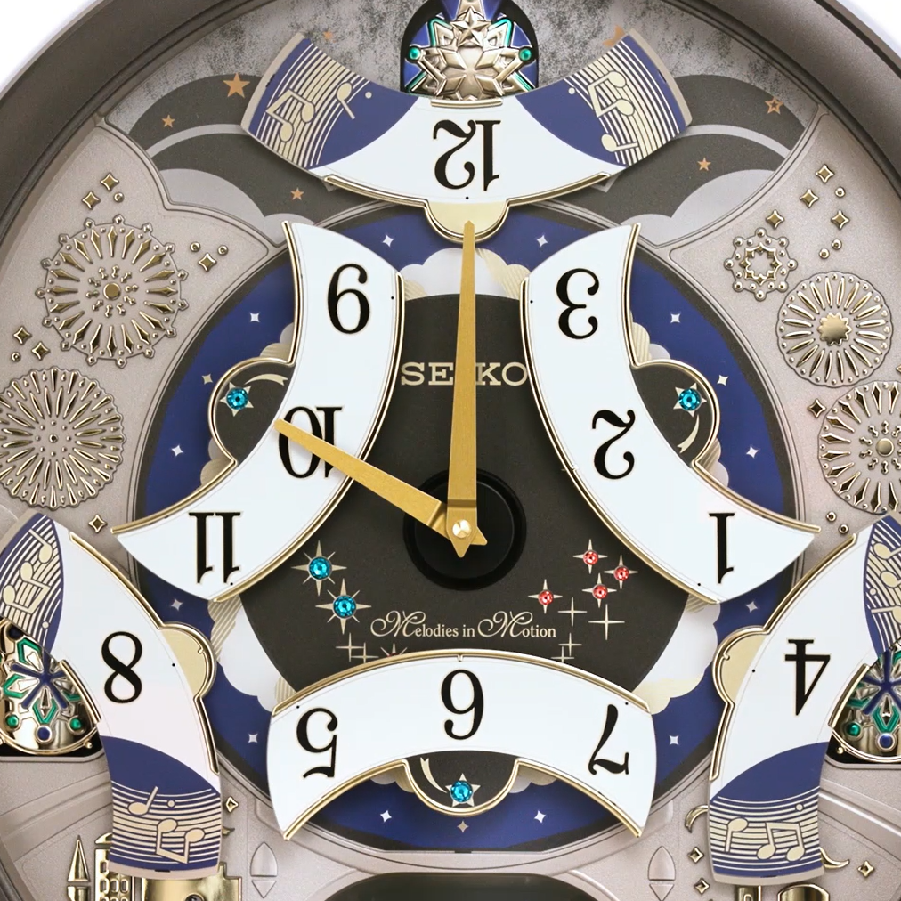 Seiko Melodies in Motion "30 Melodies" Wall Clock | Seiko Clocks ...