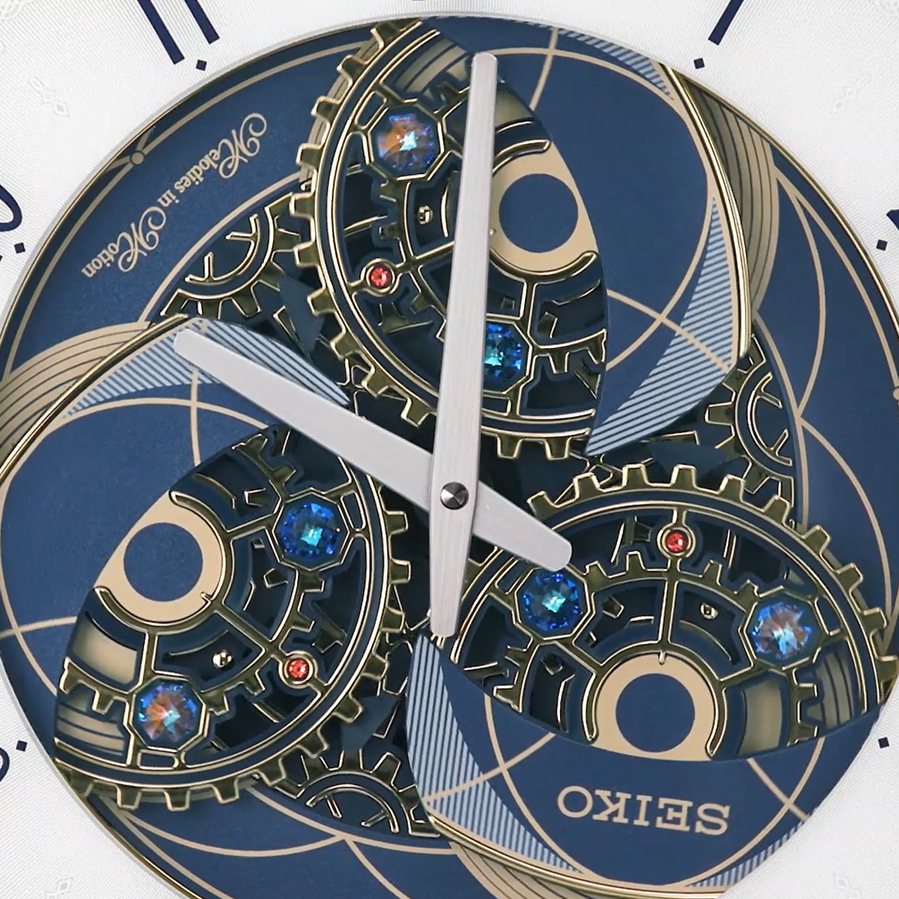 Seiko Melodies in Motion Musical Marble Wall Clock | Seiko Clocks ...