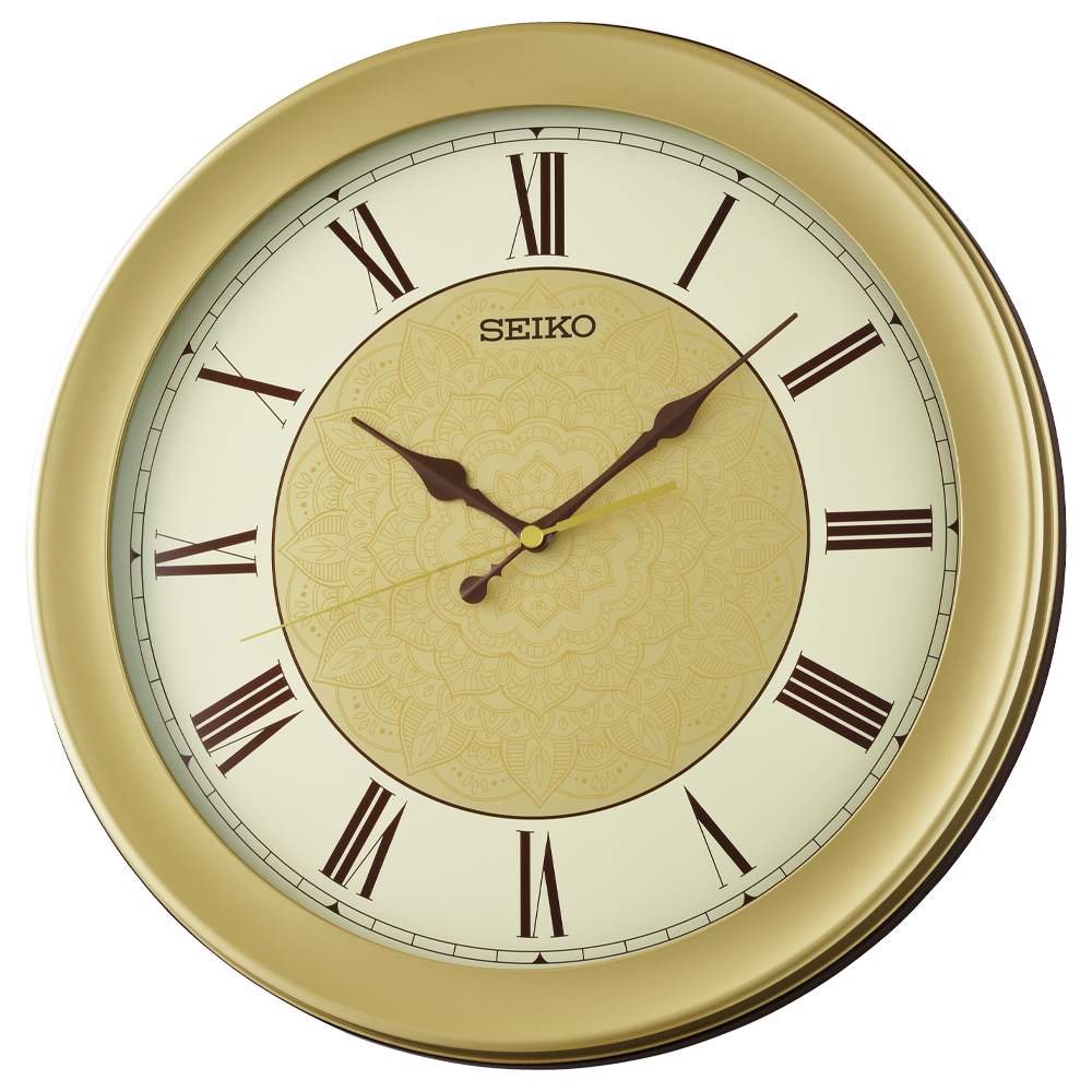 Seiko Retro Oriental Wall Clock | Seiko Clocks | The Official UK Online ...