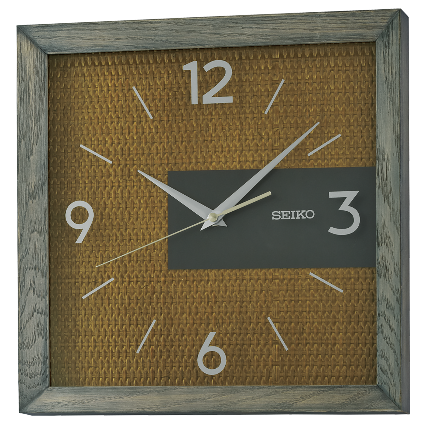 Seiko Retro Rattan Wooden Wall Clock | Seiko Clocks Official UK Online ...