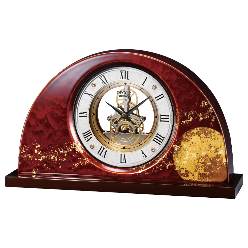 Seiko Décor "Mangetsu" Skeleton Mantel Clock | Seiko Clocks Official UK ...
