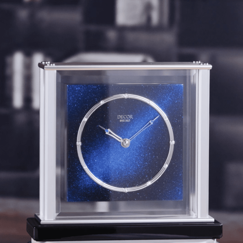 Seiko Décor "Aonami" Mantel Clock | Seiko Clocks Official UK Online Store